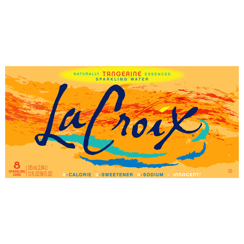 LaCroix Sparkling Water, Tangerine-Main