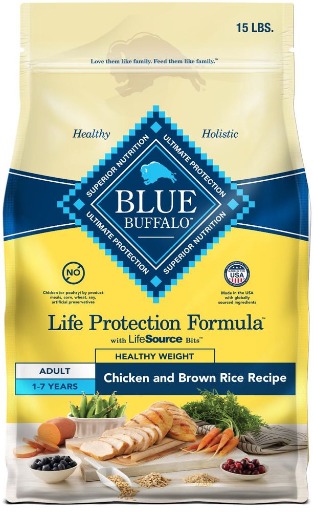 Blue Buffalo Life Protection Formula Natural Adult Healthy Weight Dry ...
