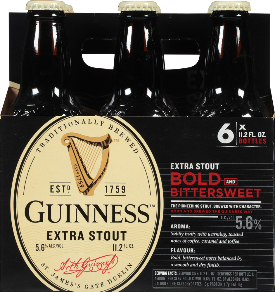 Guinness Beer, Extra Stout-Planogram-Back