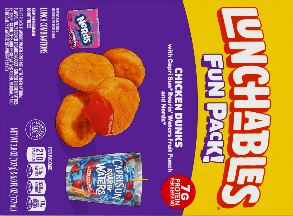 lunchables chicken dunks