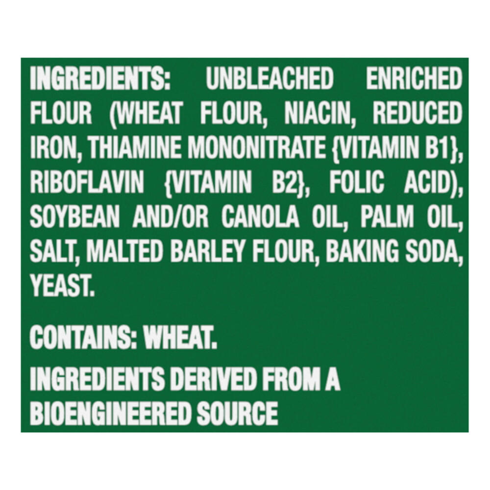 PREMIUM Premium Unsalted Tops Saltine Crackers, 16 oz-Ingredients