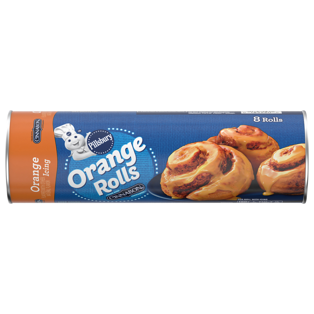 Pillsbury Orange Rolls, Orange Icing-Main