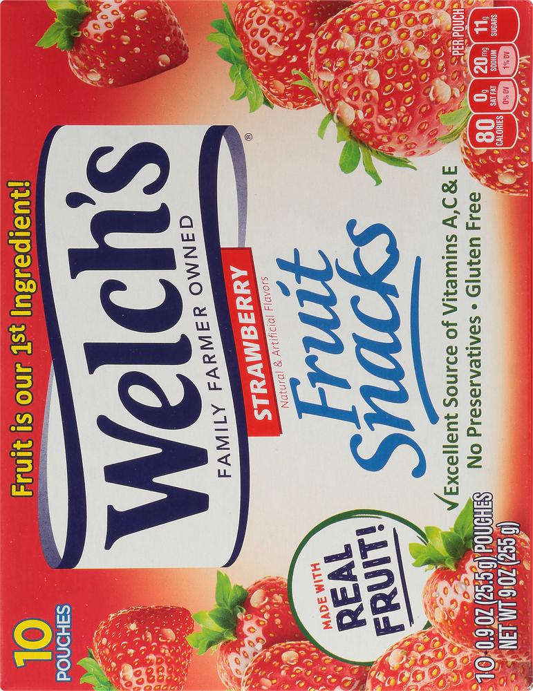 fruity snacks strawberry