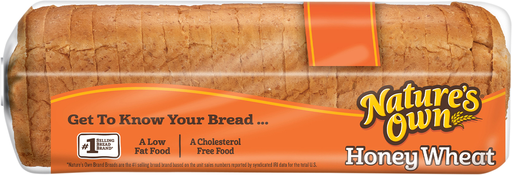 Nature's Own Bread, Enriched, Honey Wheat-Planogram-Left