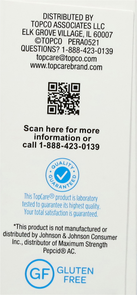 TopCare Health Acid Reducer, Maximum Strength, 20 mg, Tablets-Planogram ...