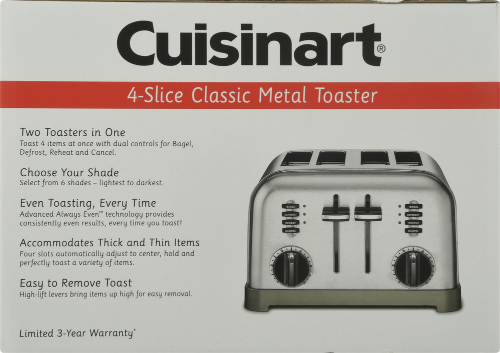 old fashioned toaster 4 slice