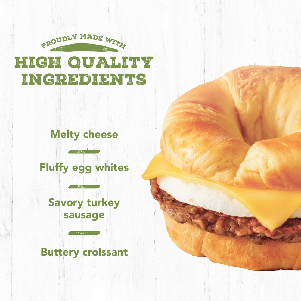 Jimmy Dean Delights Croissant Breakfast Sandwiches with Turkey Sausage ...