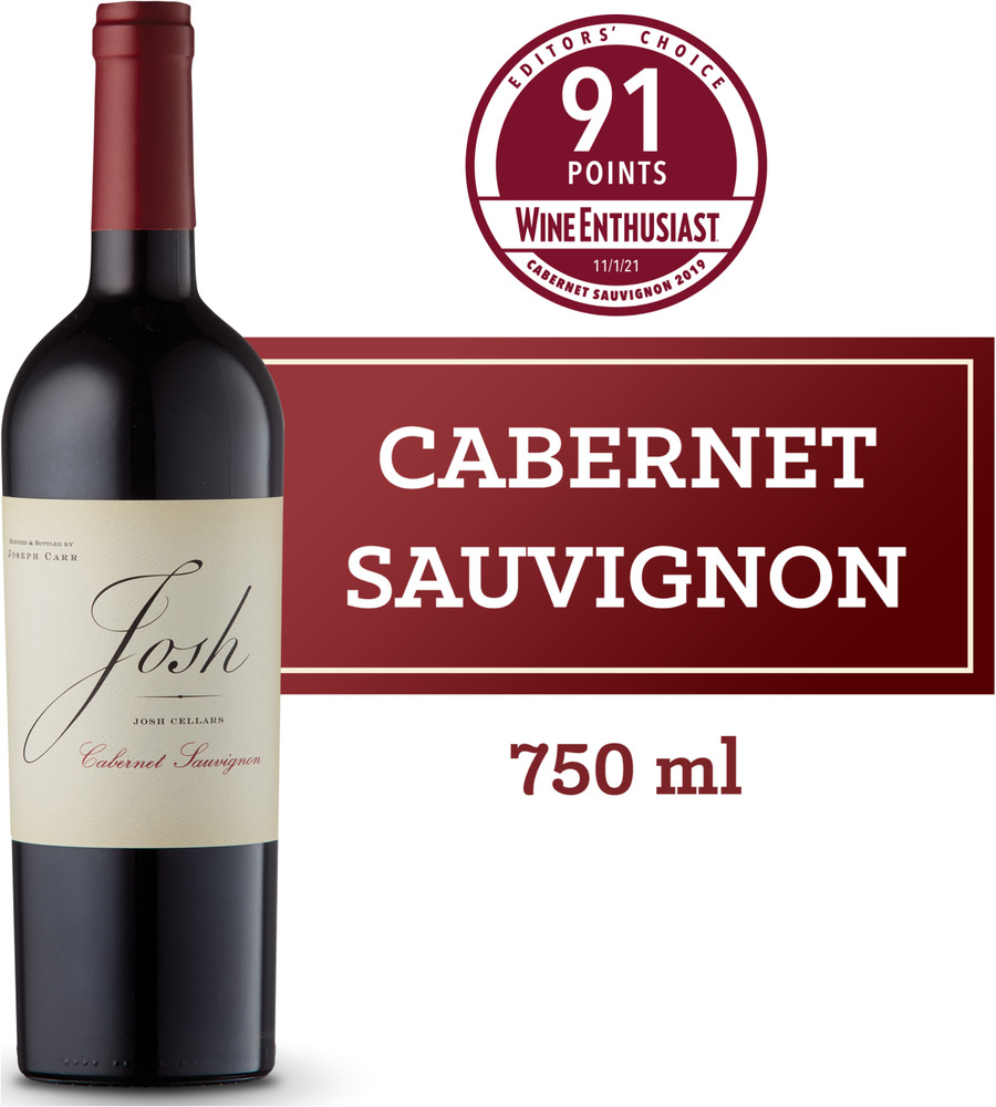 Josh Cellars Cabernet Sauvignon California Red Wine-Planogram-Back