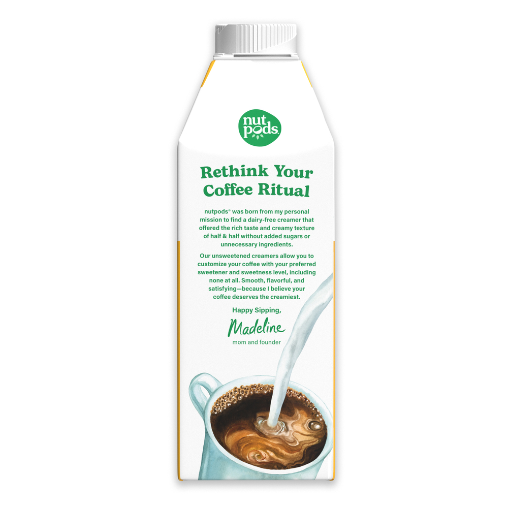 Nut Pods Creamer, Original, Almond + Coconut-Planogram-Back