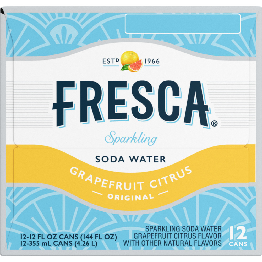 Fresca Grapefruit Citrus Sparkling Soda Water-Planogram-Left