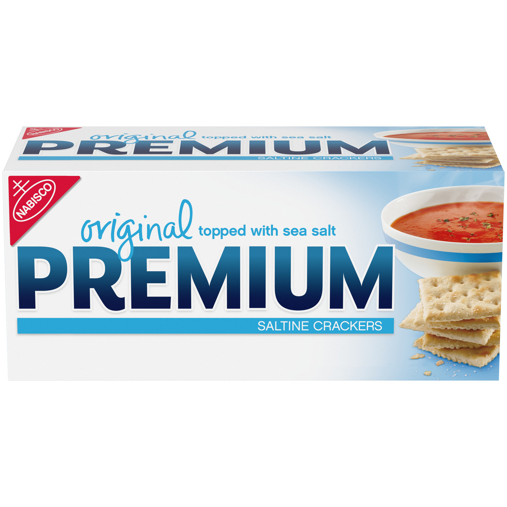 PREMIUM Premium Original Saltine Crackers, 16 oz-Hero