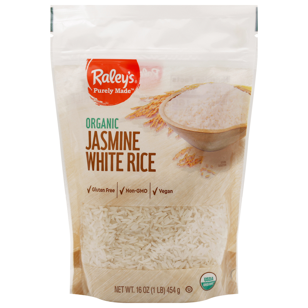 Raley's Purely Made Organic Jasmine White Rice-Main