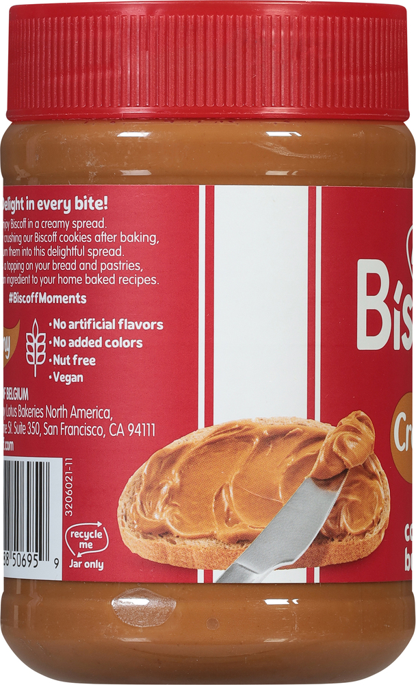 Biscoff Cookie Butter, Creamy-Planogram-Left