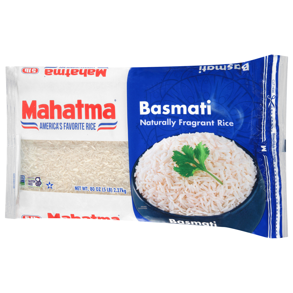 Mahatma Rice, Basmati-Front-Right-Elevated