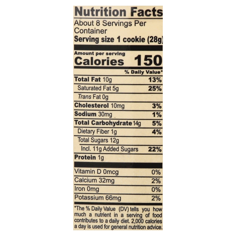 Laceys Wafer Confection, Macadamia & Milk Chocolate-Nutrition-Facts