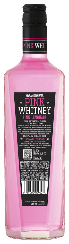 Pink Color Vodka Drinks