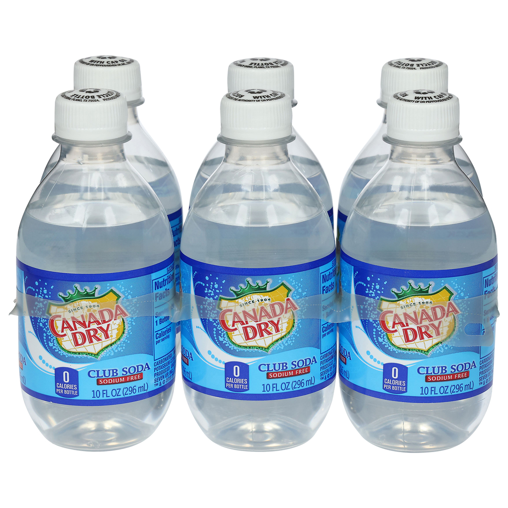 Canada Dry Club Soda, Sodium Free-Main