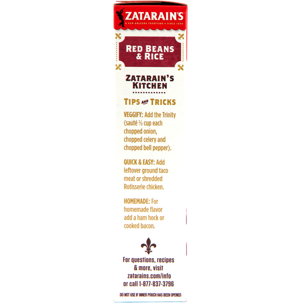 how to cook zatarains red beans and rice