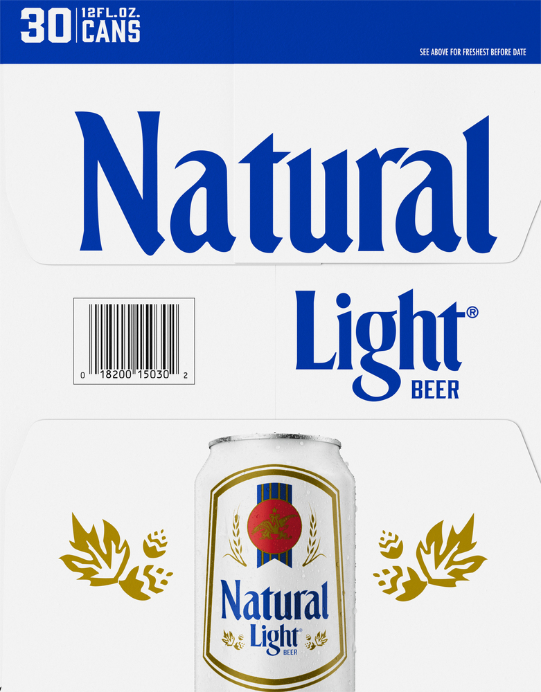 Natural Light Beer Logo Decals