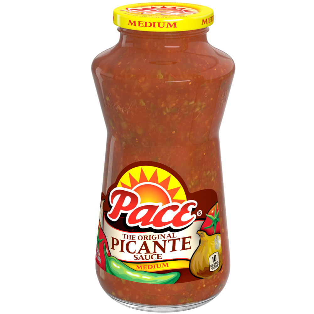 Pace Sauce, Picante, Medium-Front-Right-Elevated