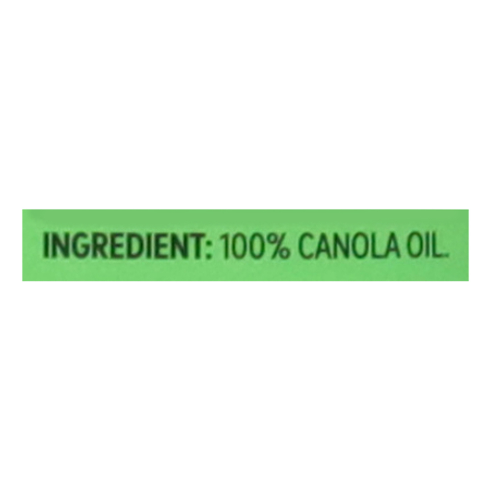 Wesson Canola Oil-Ingredients