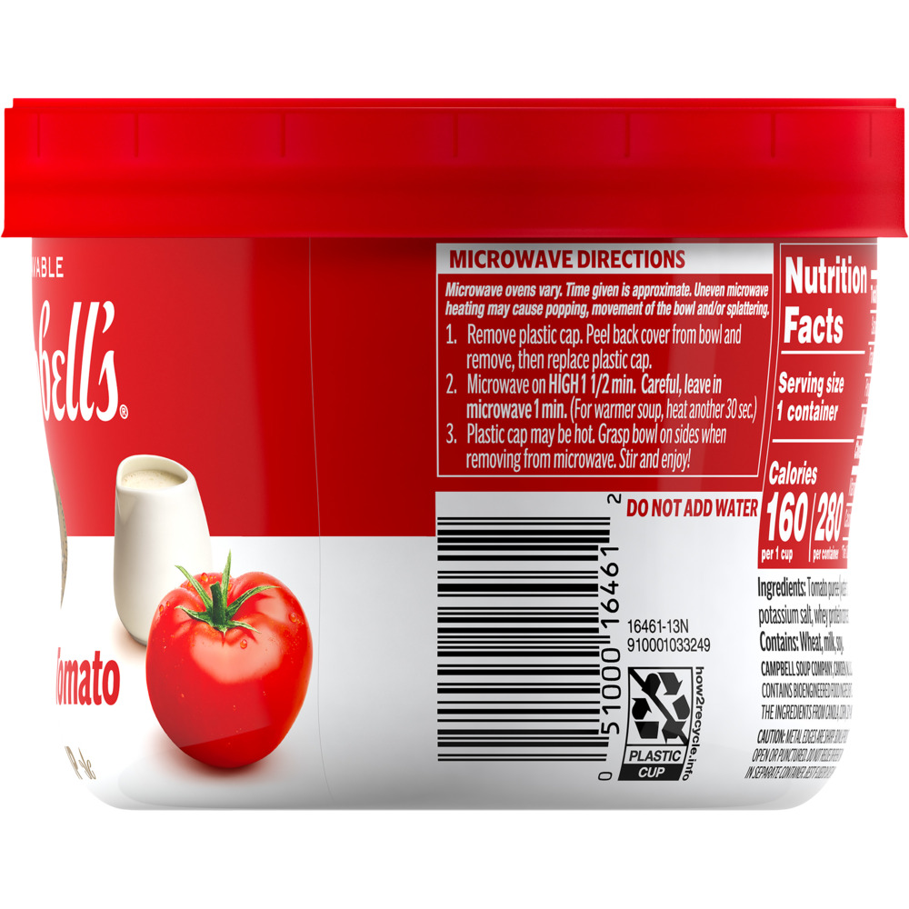 Campbell Soup Nutrition Label Ingredients Campbell Soup Introduces