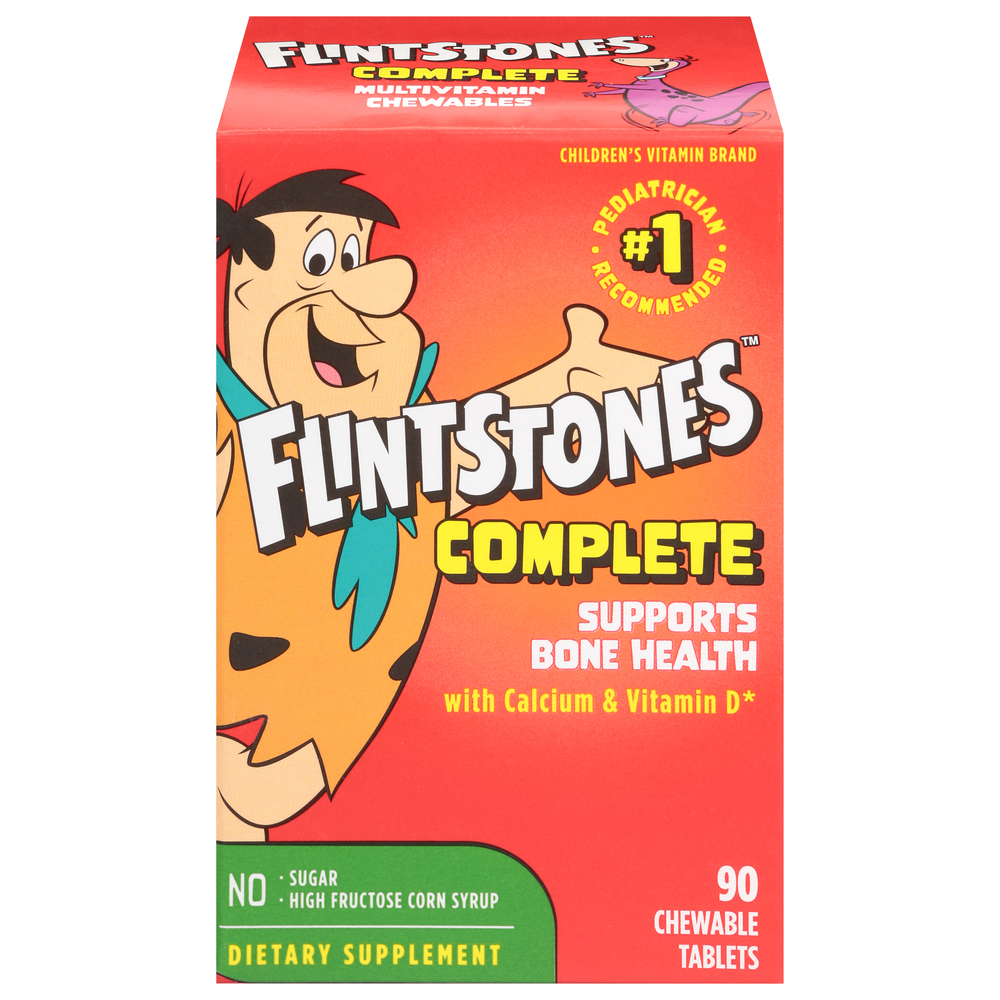 Flintstones Complete Multivitamin, Chewable Tablets-Main