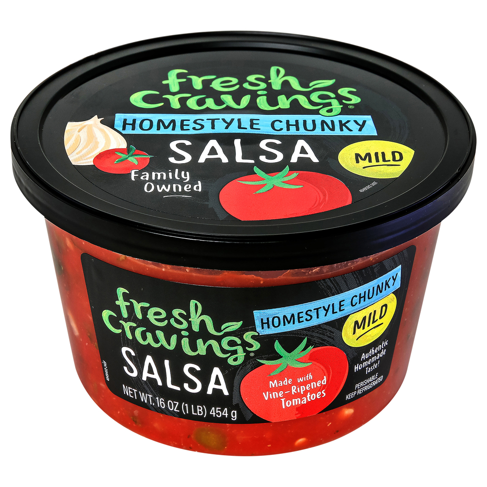 Fresh Cravings Salsa, Chunky, Mild-Main