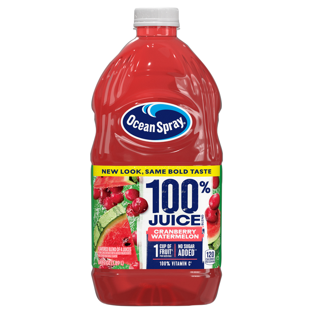 Ocean Spray 100% Juice, Cranberry Watermelon-Main