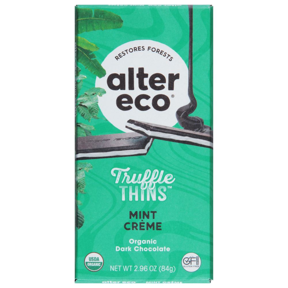 Alter Eco Truffle Thins Dark Chocolate, Truffle Thins, Organic-Main
