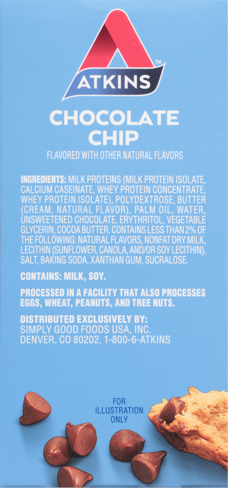 Atkins Protein Cookies, Chocolate Chip-Planogram-Right