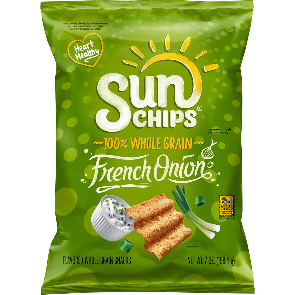 Sun Chips Whole Grain Snacks, French Onion-Hero