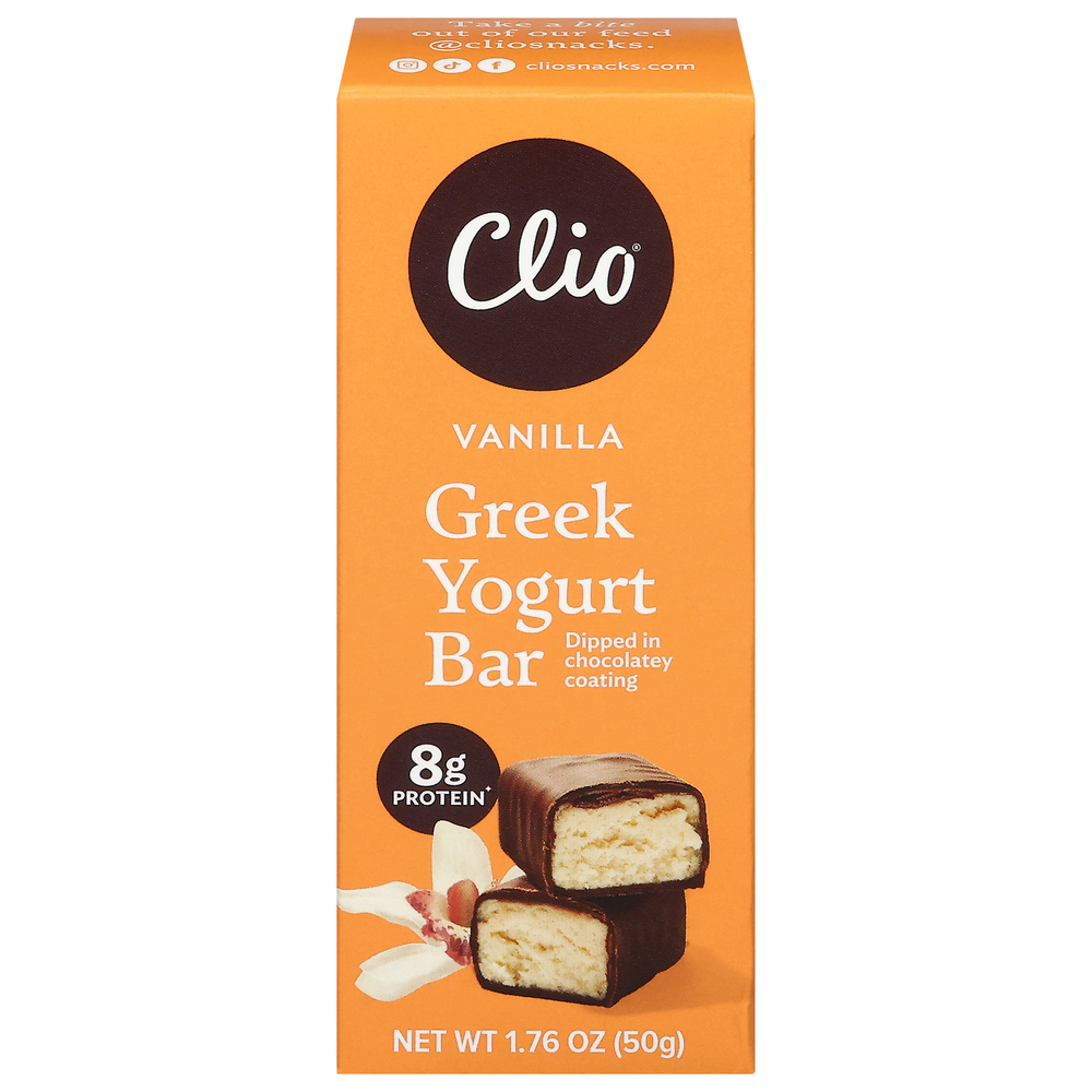 Clio Yogurt Bar, Greek, Vanilla-Main