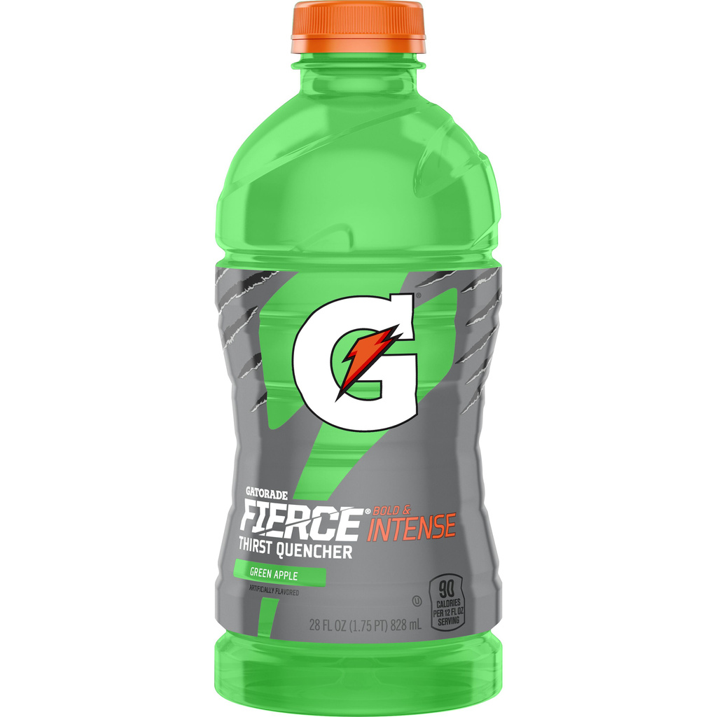 Gatorade Fierce Thirst Quencher, Green Apple-Hero