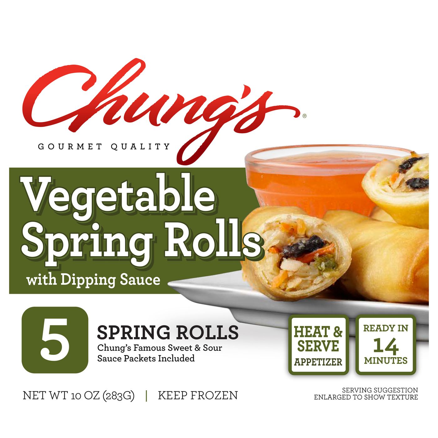 Chung's Spring Rolls, Vegetable-Main