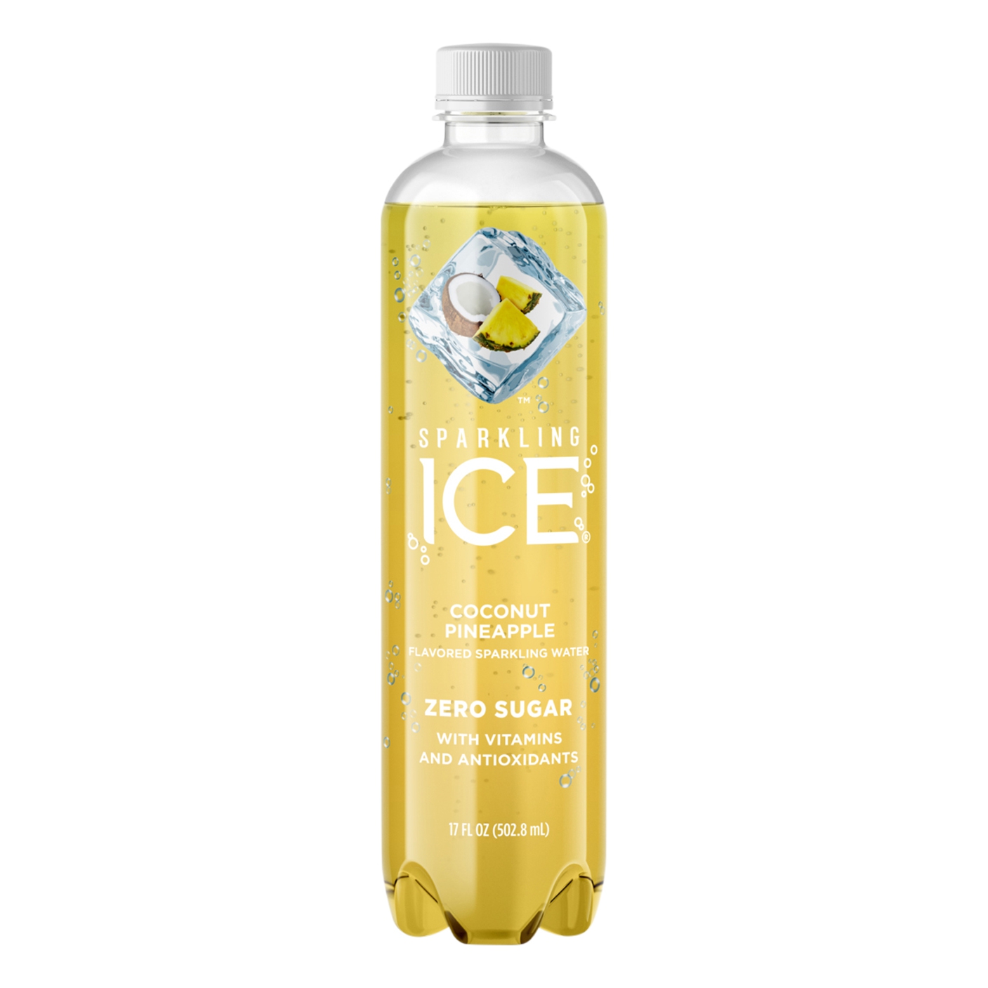 Ice Sparkling Water, Zero Sugar, Coconut Pineapple-Main