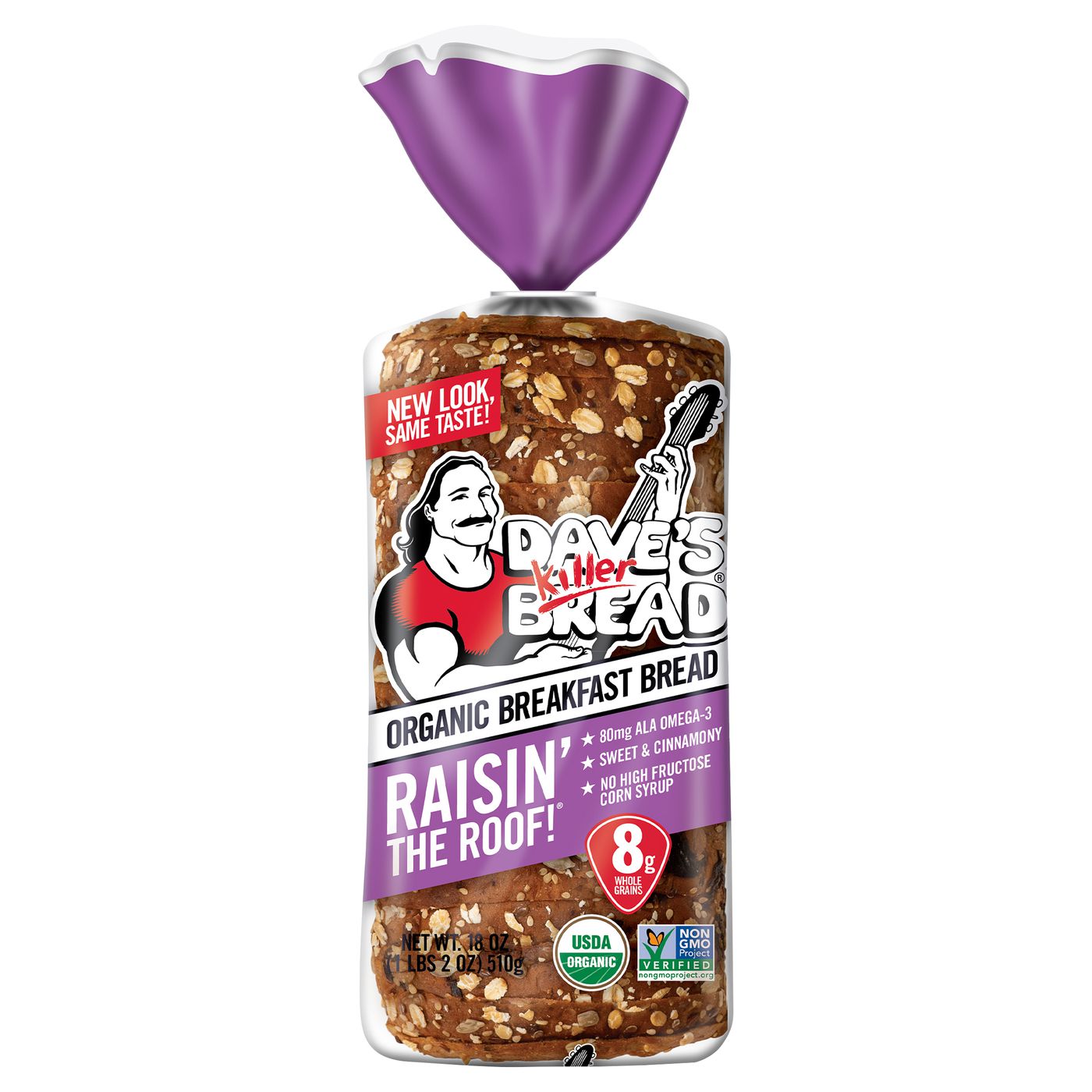 Dave's Killer Bread Organic Breakfast Raisin' The Roof! Bread-Main