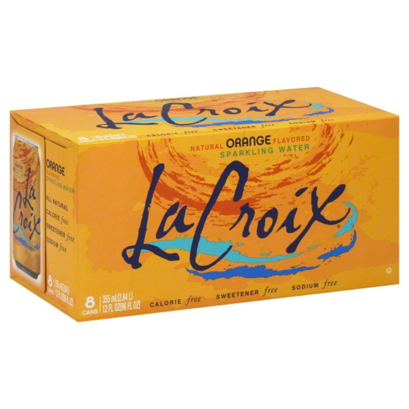 LaCroix Sparkling Water, Orange-Main