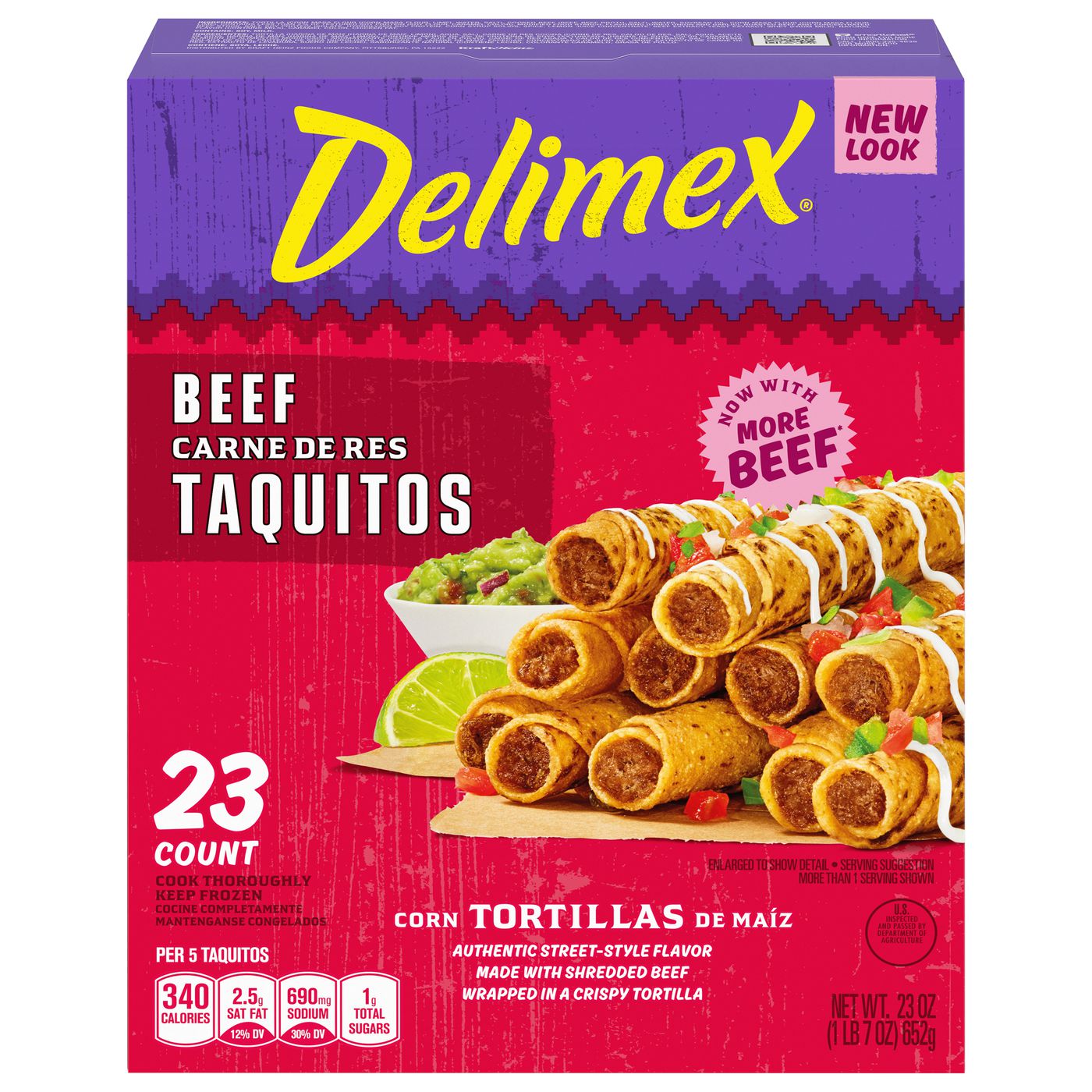 Delimex Taquitos, Beef-Main