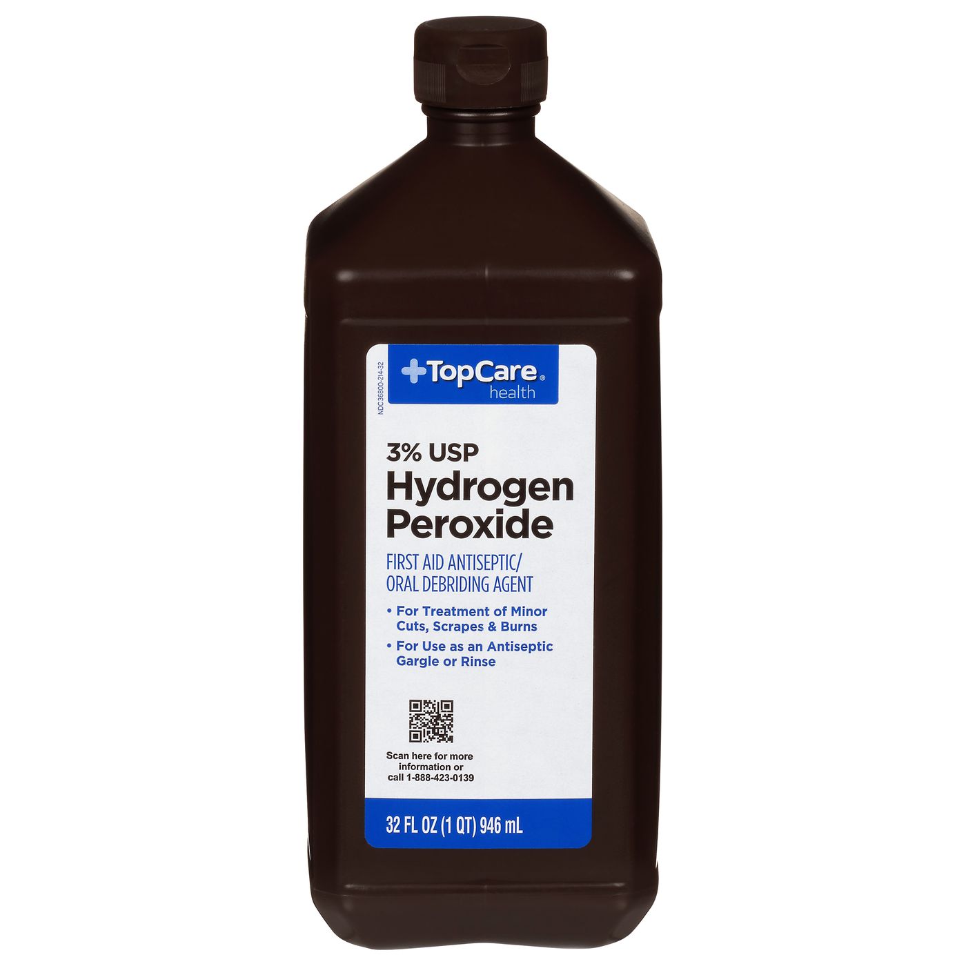 TopCare Health Hydrogen Peroxide, 3% USP-Main