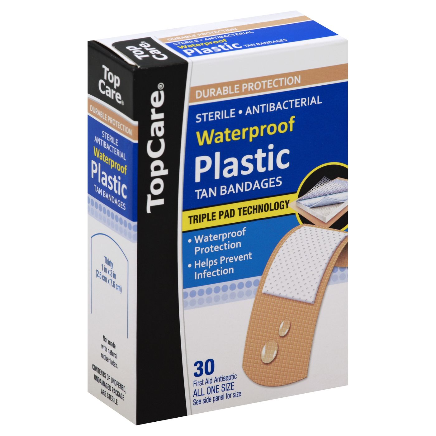 TopCare HEALTH Watershield, Sterile Antibacterial Waterproof First Aid ...
