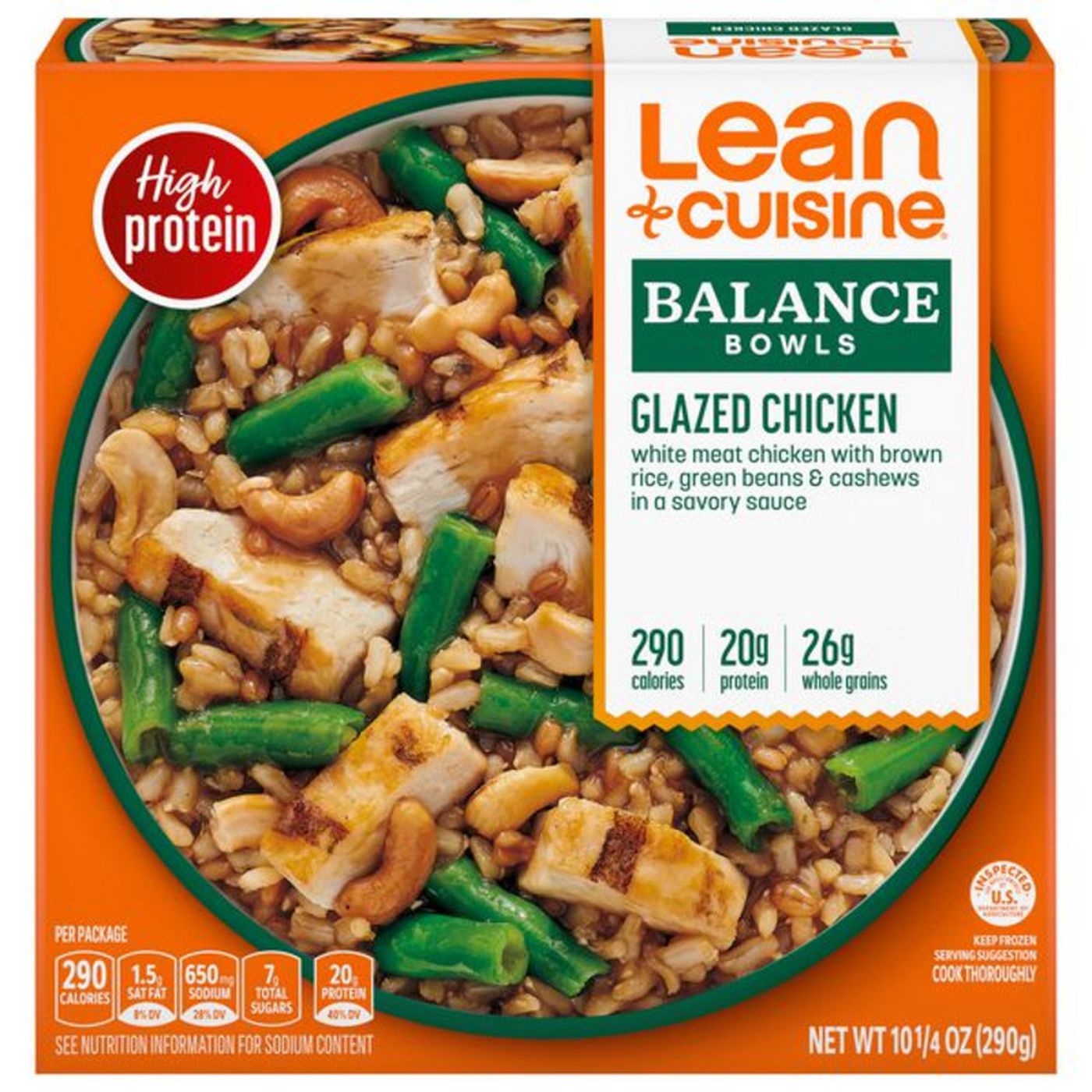 Lean Cuisine Protein Kick Glazed Chicken-Main
