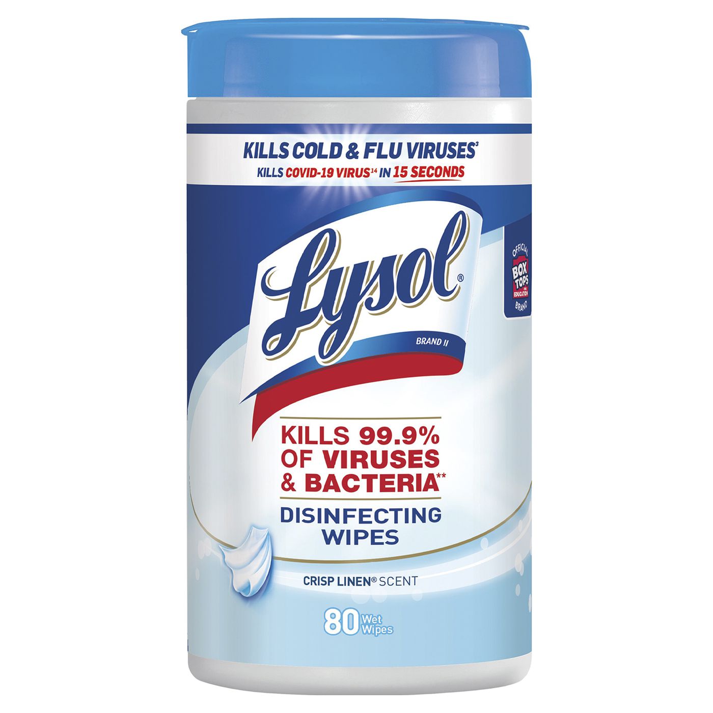 Lysol Disinfecting Wipes Crisp Linen Scent