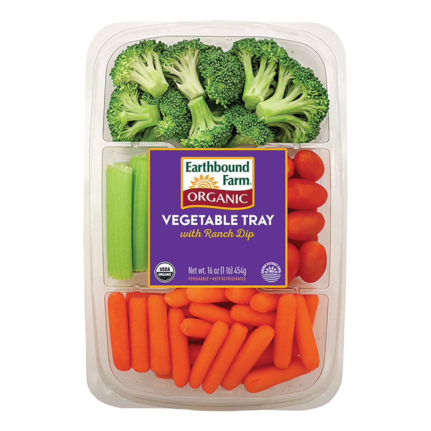 Earthbound Farms Vegetable Tray-Main
