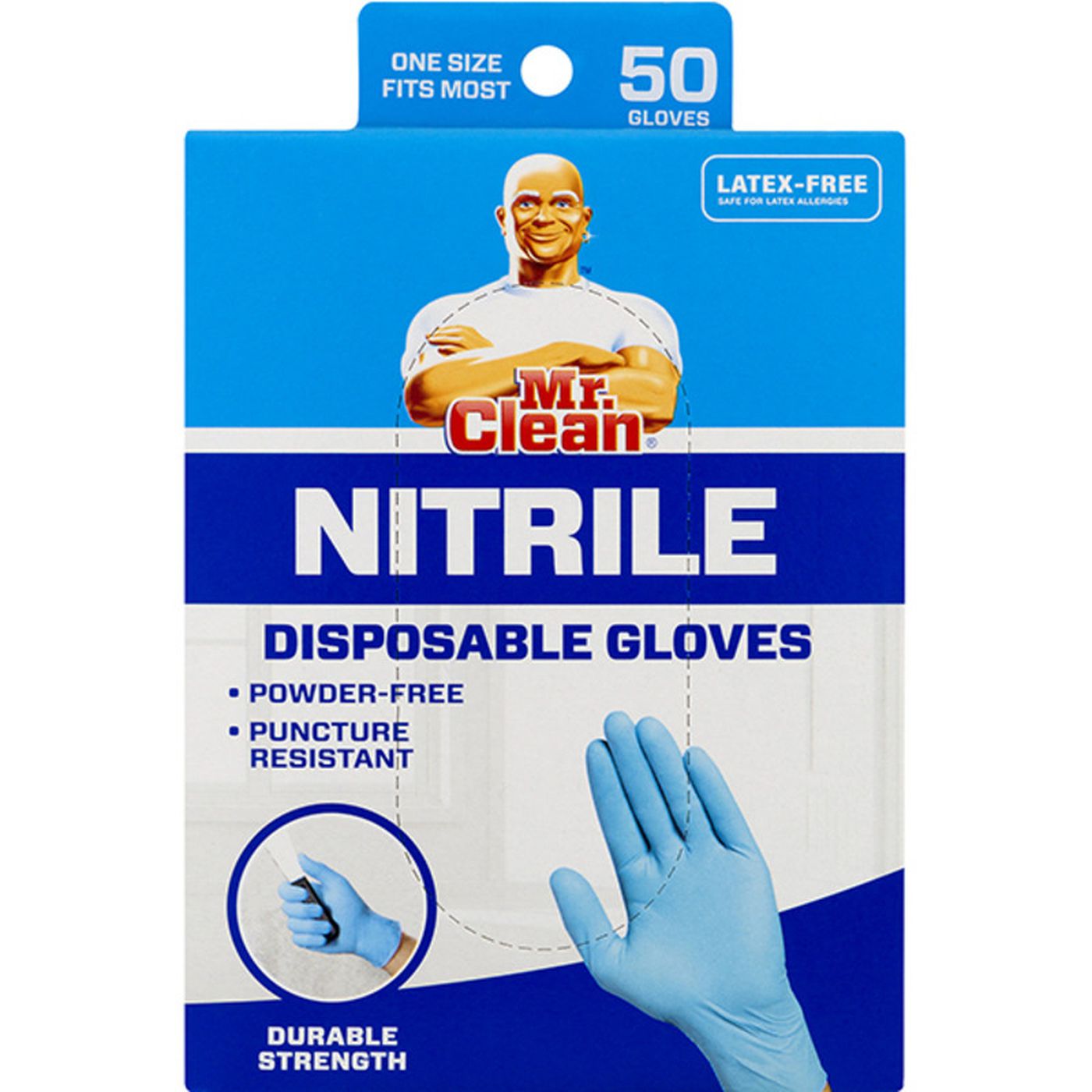 MR. CLEAN NITRILE DISPOSABLE GLOVES-Main