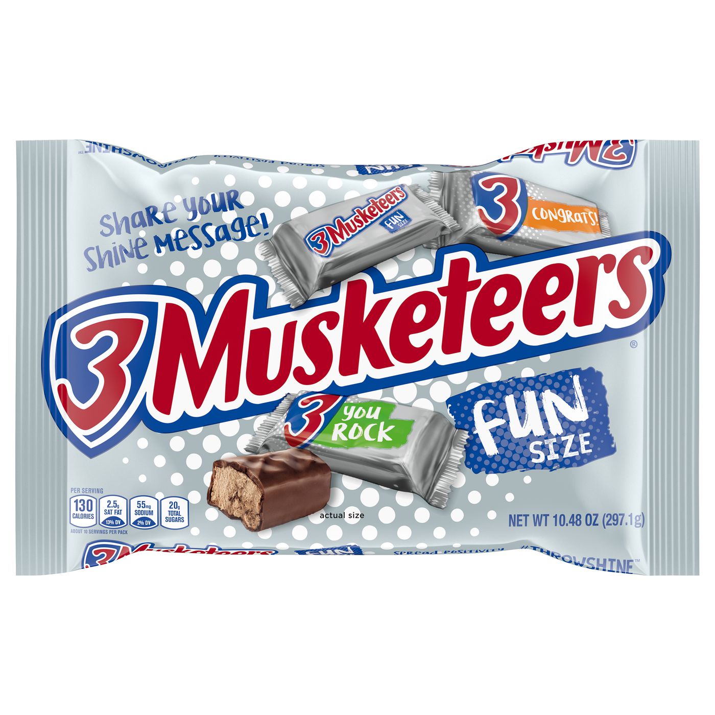 3 Musketeers Candy, Fun Size-Main