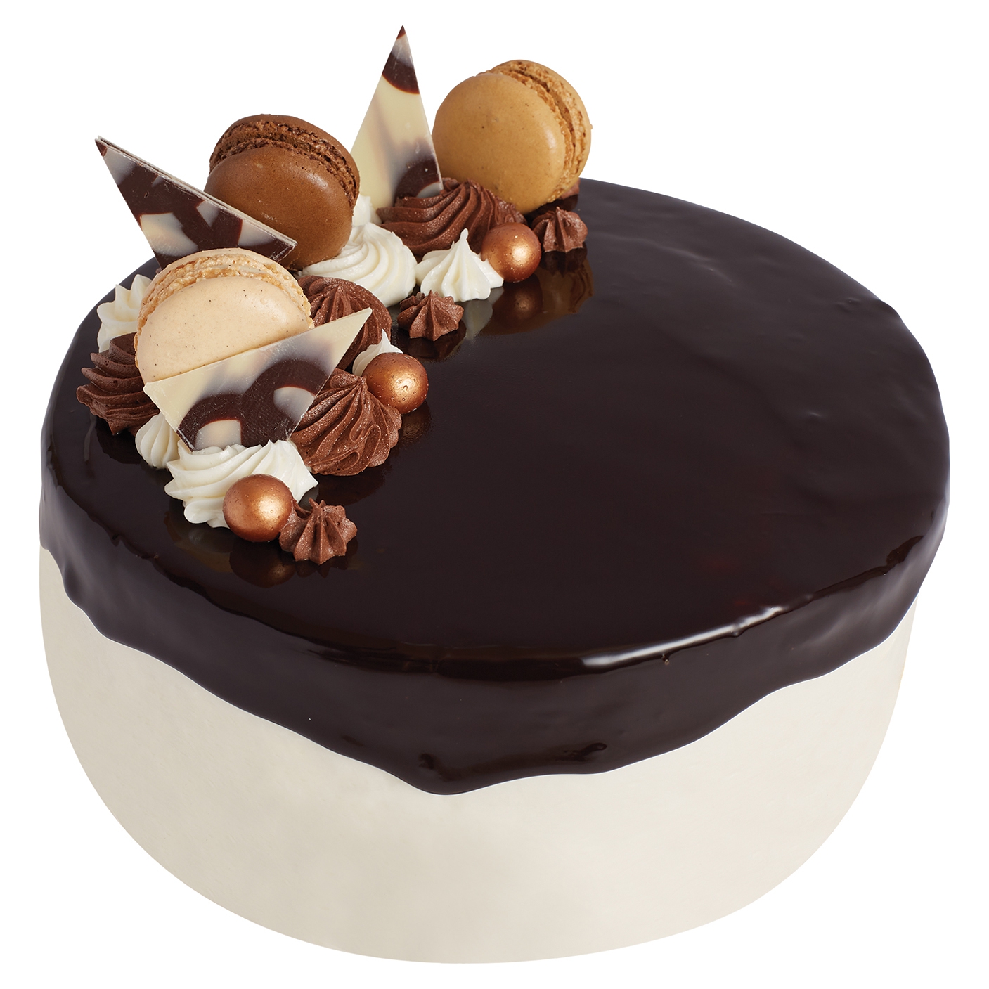 8" Illuminated Rose Gold Cake-Main