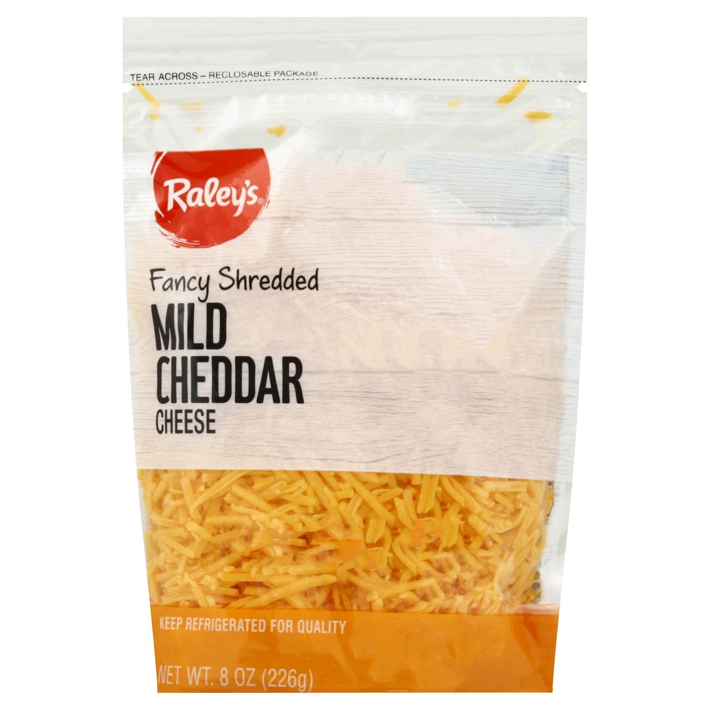 Raley's Fancy Shredded Mild Cheddar Cheese-Main