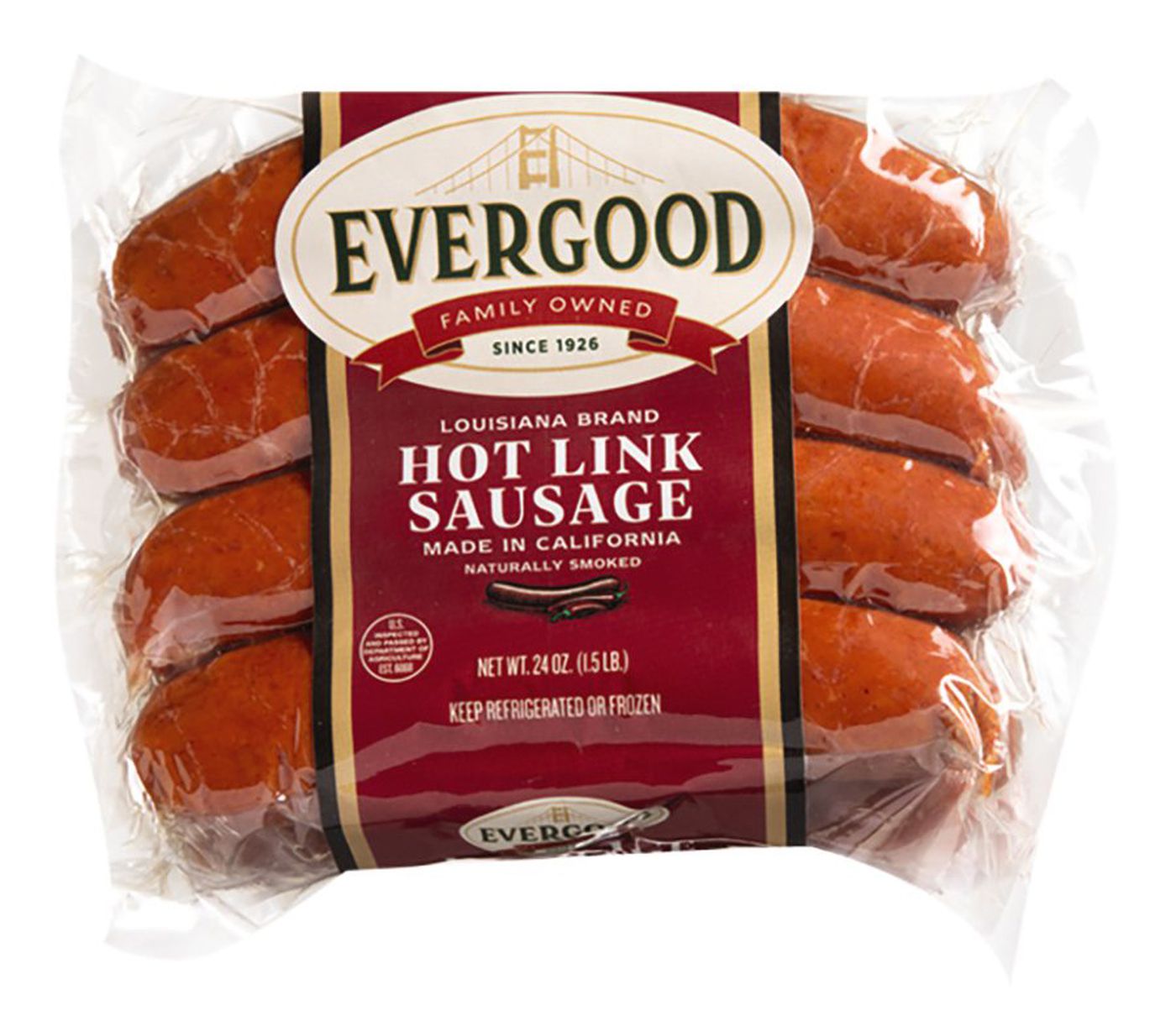 EVERGOOD HOT LINK SAUSAGE-Main
