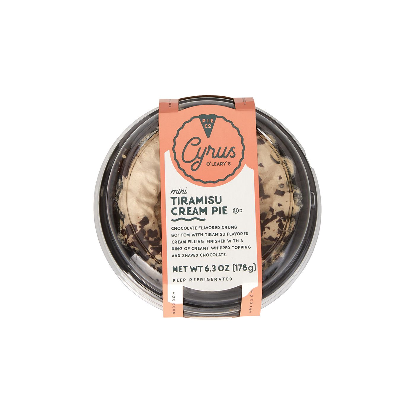 Cyrus O'Leary's Mini Tiramisu Cream Pie-Main